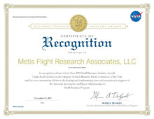 Metis Joint Venture Named 2022 NASA ARC Small Business Prime Contractor ...
